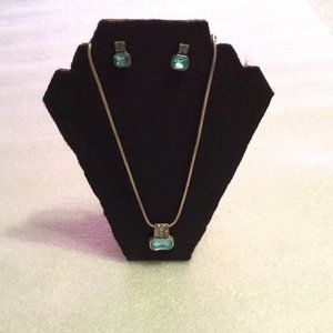 Jewelry | Vintage Rhinestone Necklace Earring Set | Poshmark